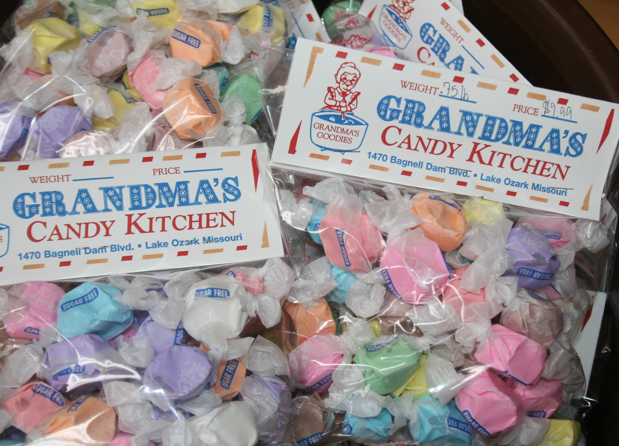 Sugar Free Salt Water Taffy Assorted | Grandma’s Candy Kitchen